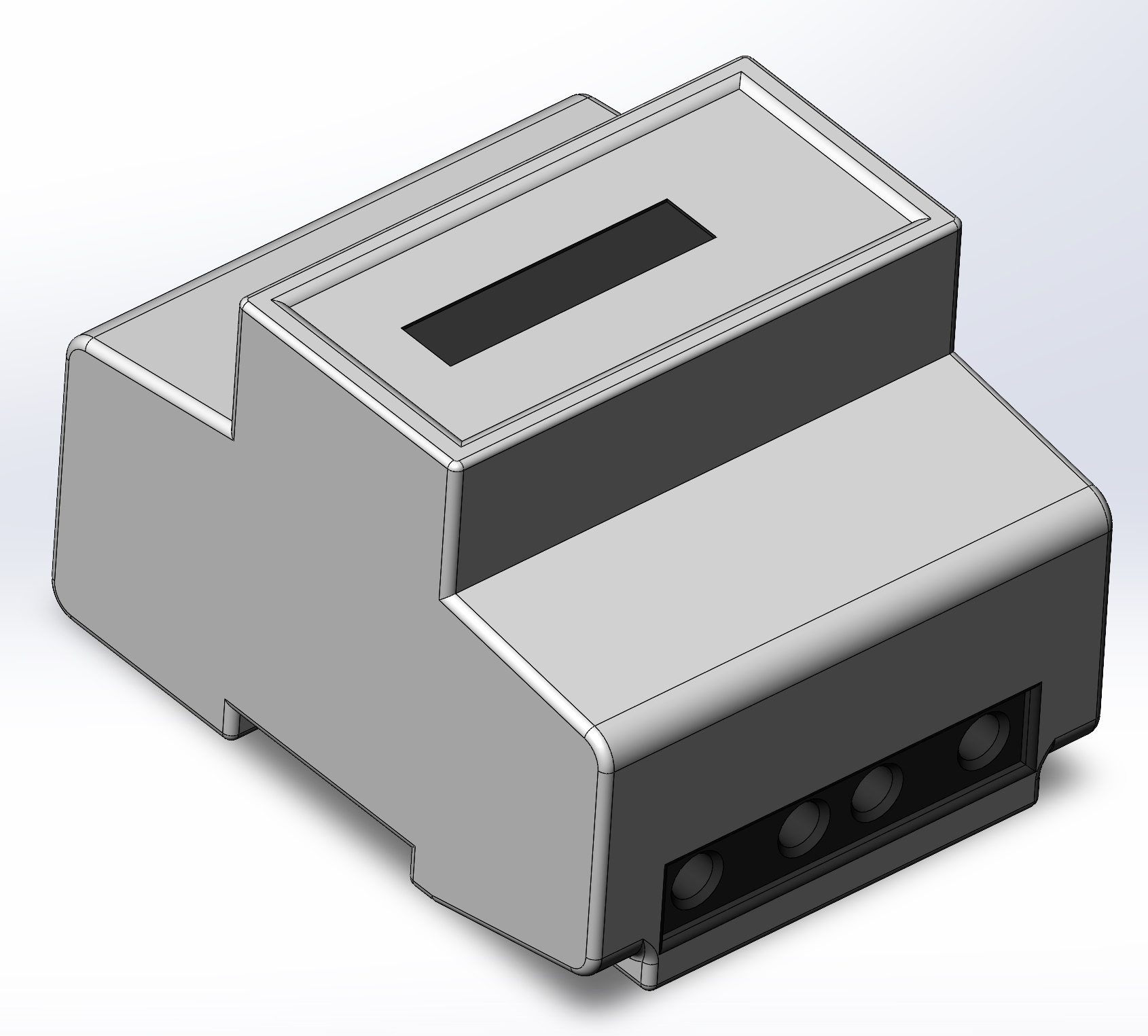 Счетчик электроэнергии Энергомера CE101 R5 145 M6 - Чертежи, 3D Модели ...