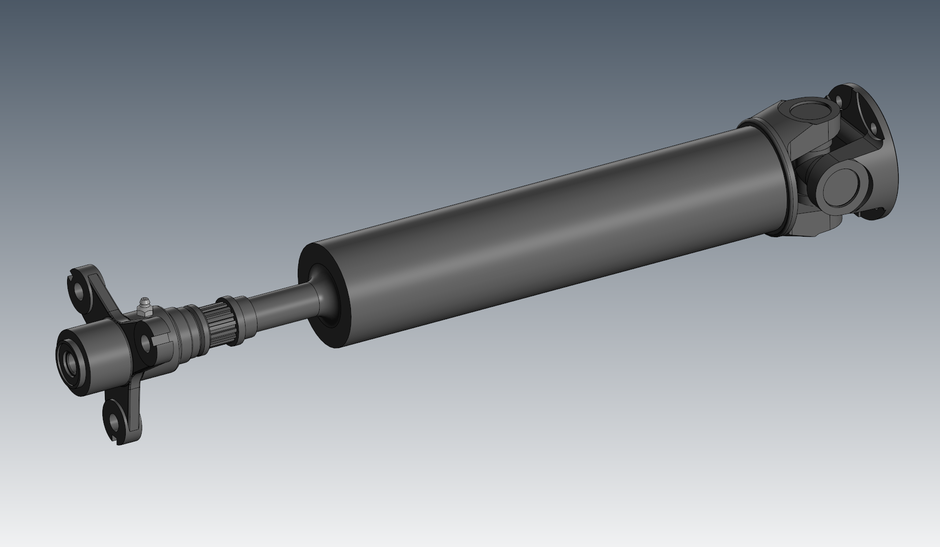 Карданный вал ВАЗ 21214220301210 - Чертежи, 3D Модели, Проекты, Детали ...