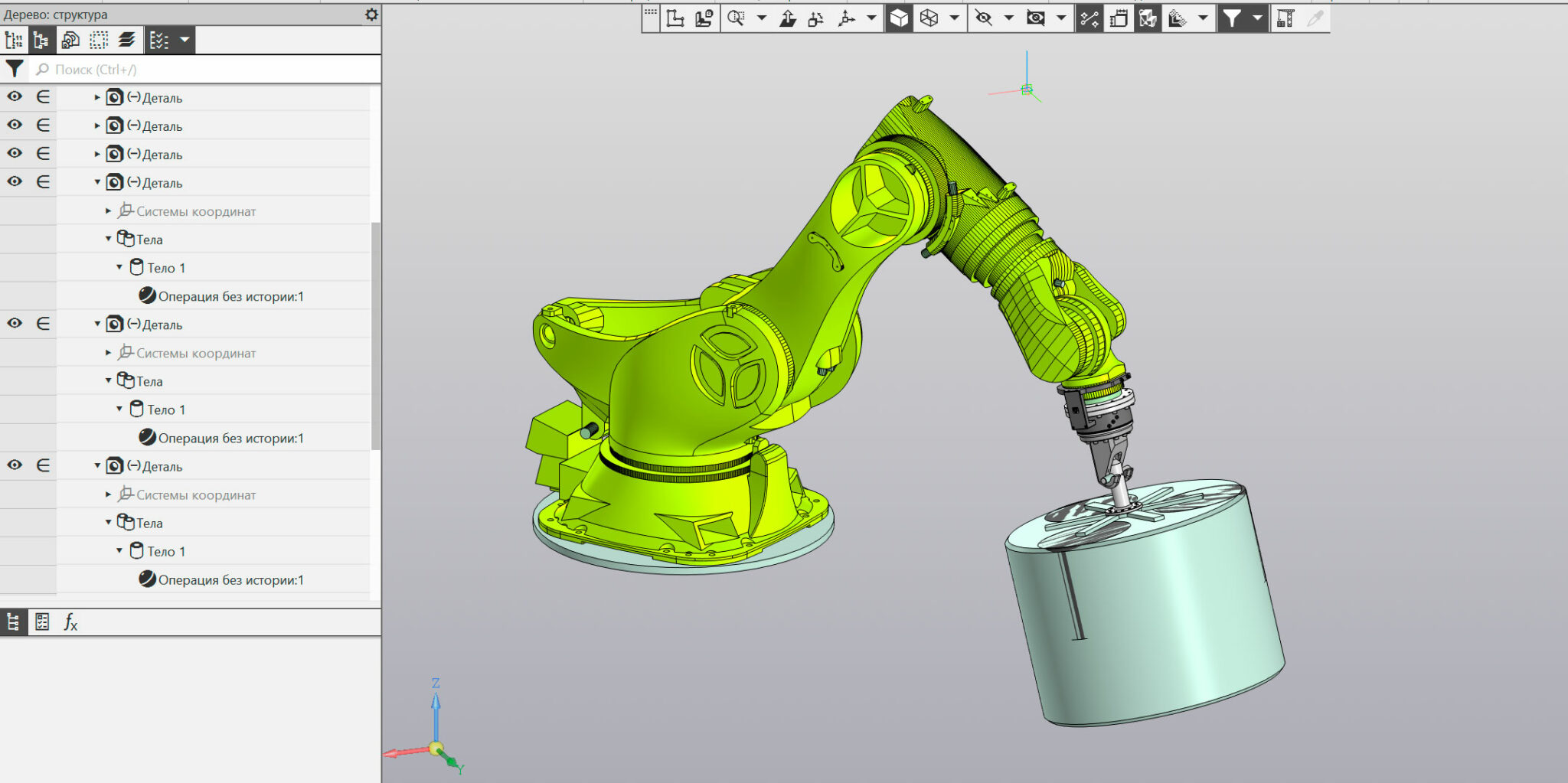 3D-модель робота KUKA Titan - Чертежи, 3D Модели, Проекты, Промышленные ...